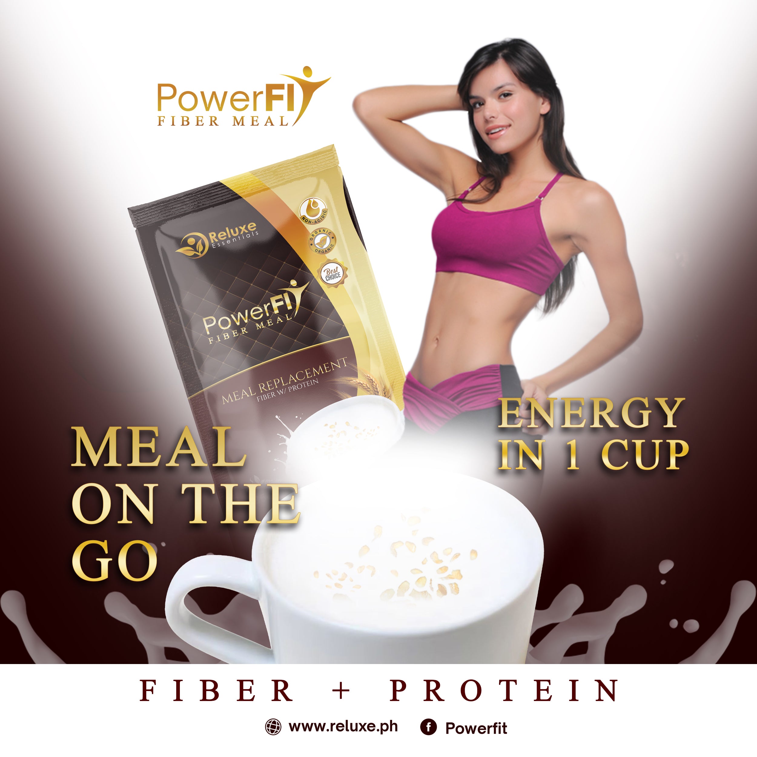 PowerFIT® Fiber Meal – Reluxe Essentials